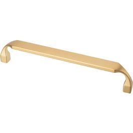 D Handle 'Beat' Brushed Brass - QualityFittings