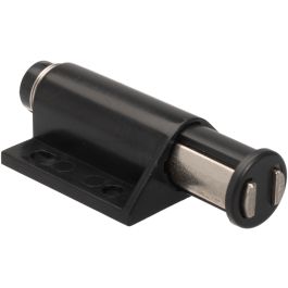 Magnetic Push Catch 41 x 15 Black - QualityFittings